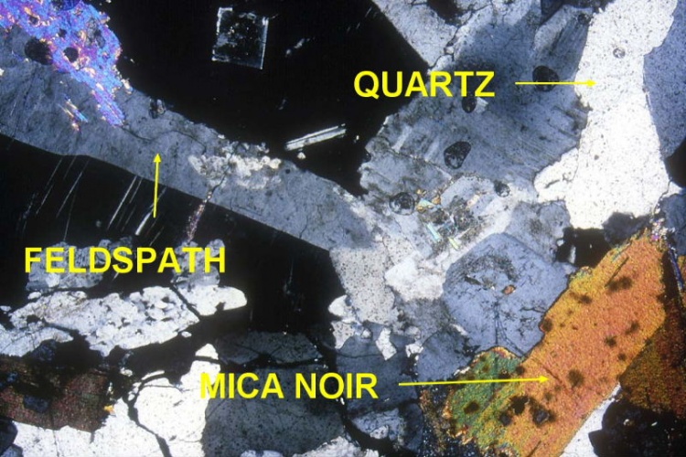 Altération du granite